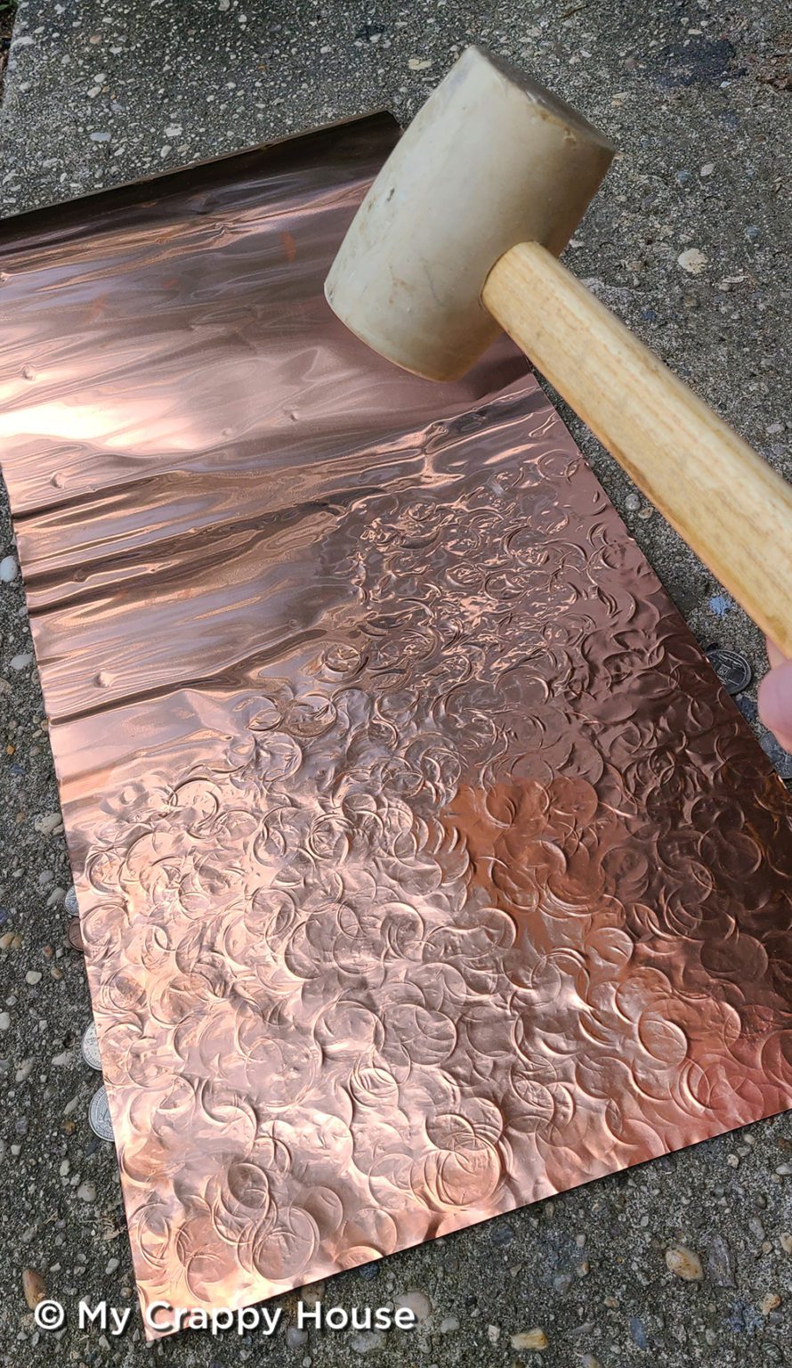 A Really Cool Copper Technique | My Crappy House