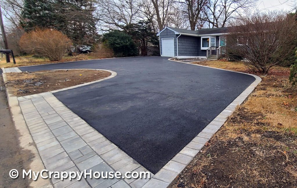 Before and After | My Crappy Driveway | My Crappy House