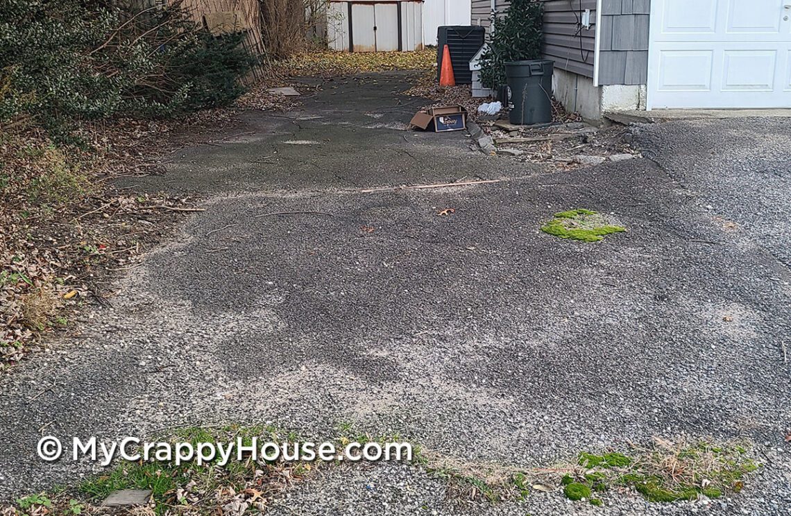 Before and After | My Crappy Driveway | My Crappy House