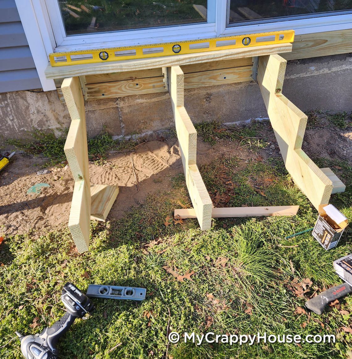 I Built Crappy Steps for the Love of Dog | My Crappy House